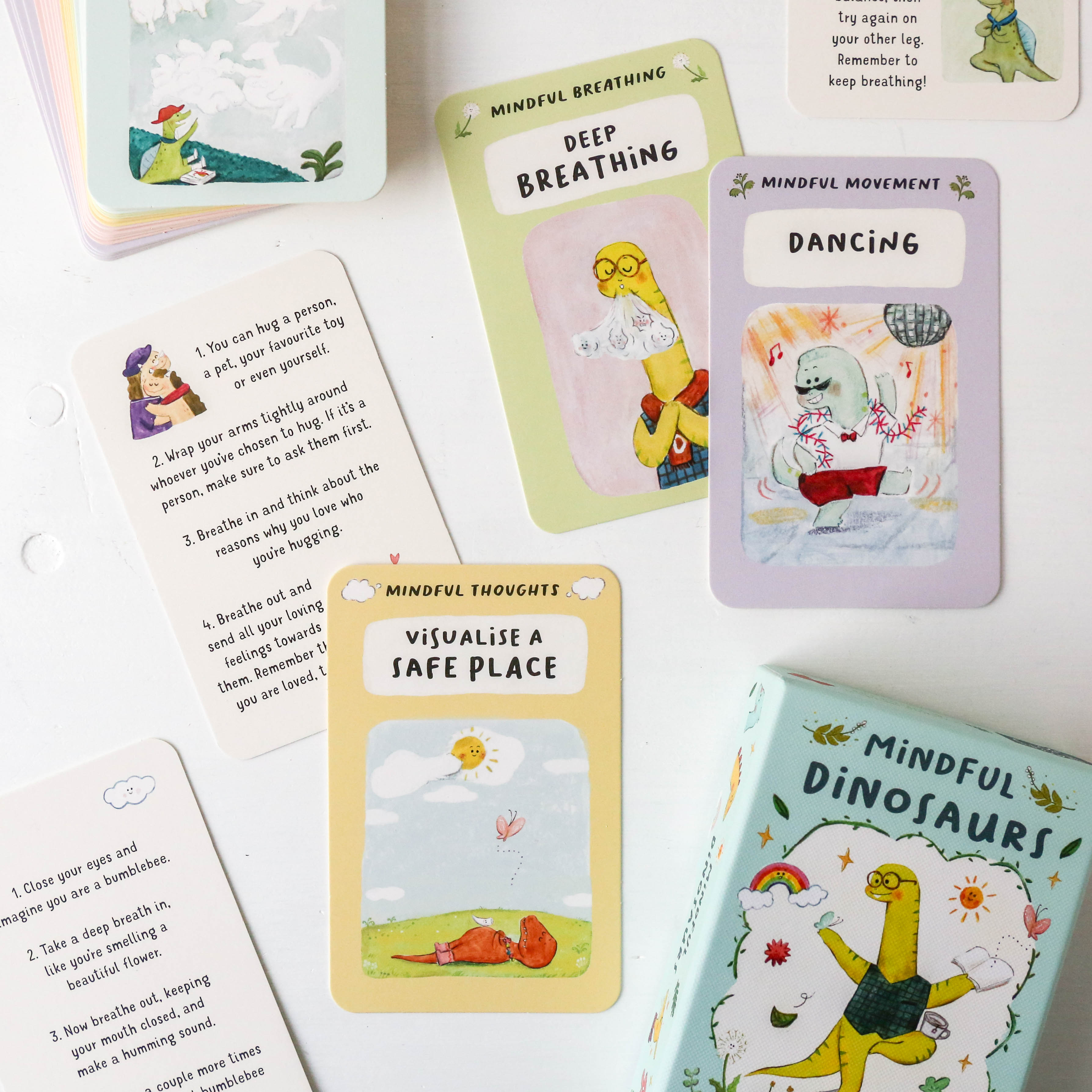 Mindful Dinosaurs : 30 Calming Activity Cards – Berylune
