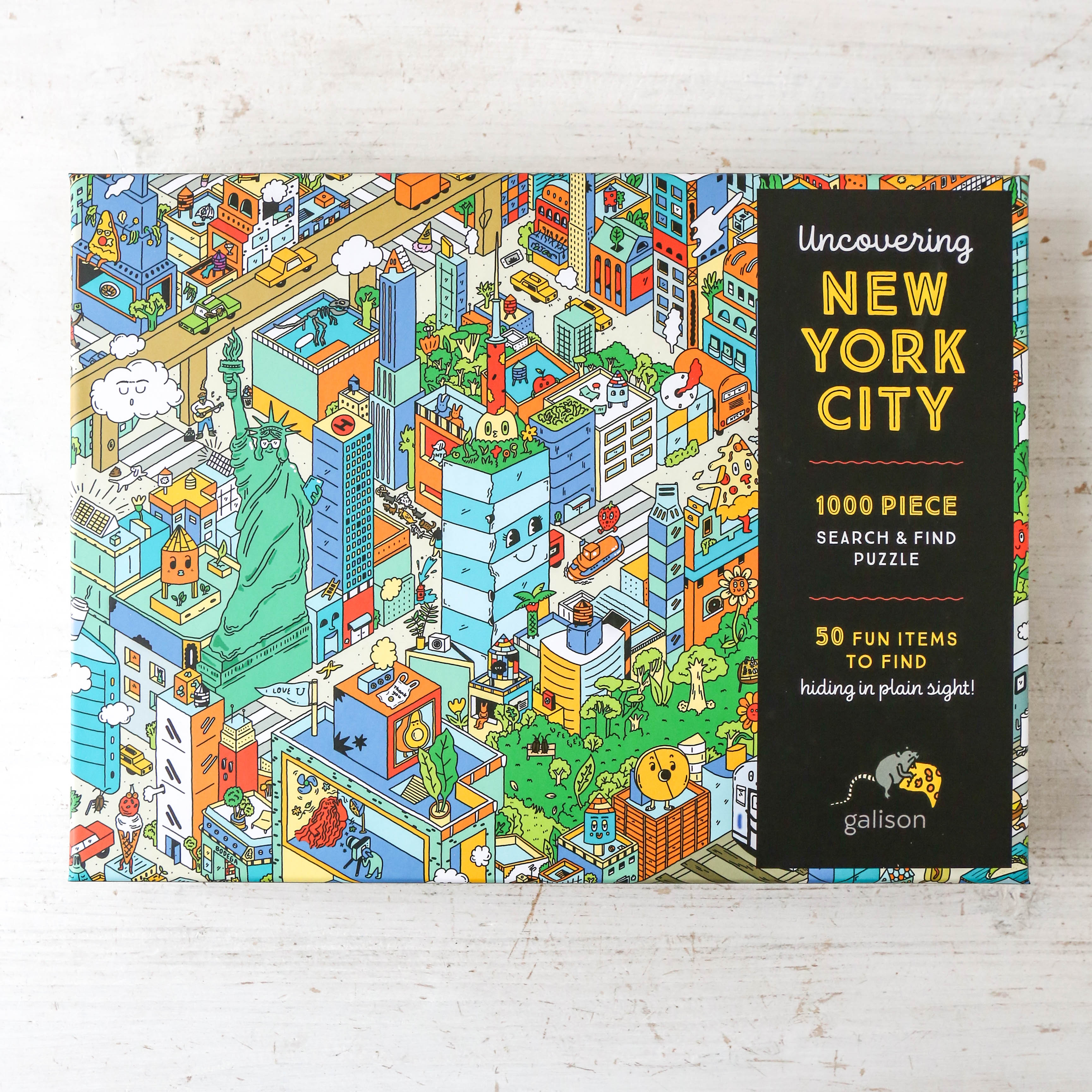 Uncovering New York City Puzzle - 1000 Pieces – Berylune