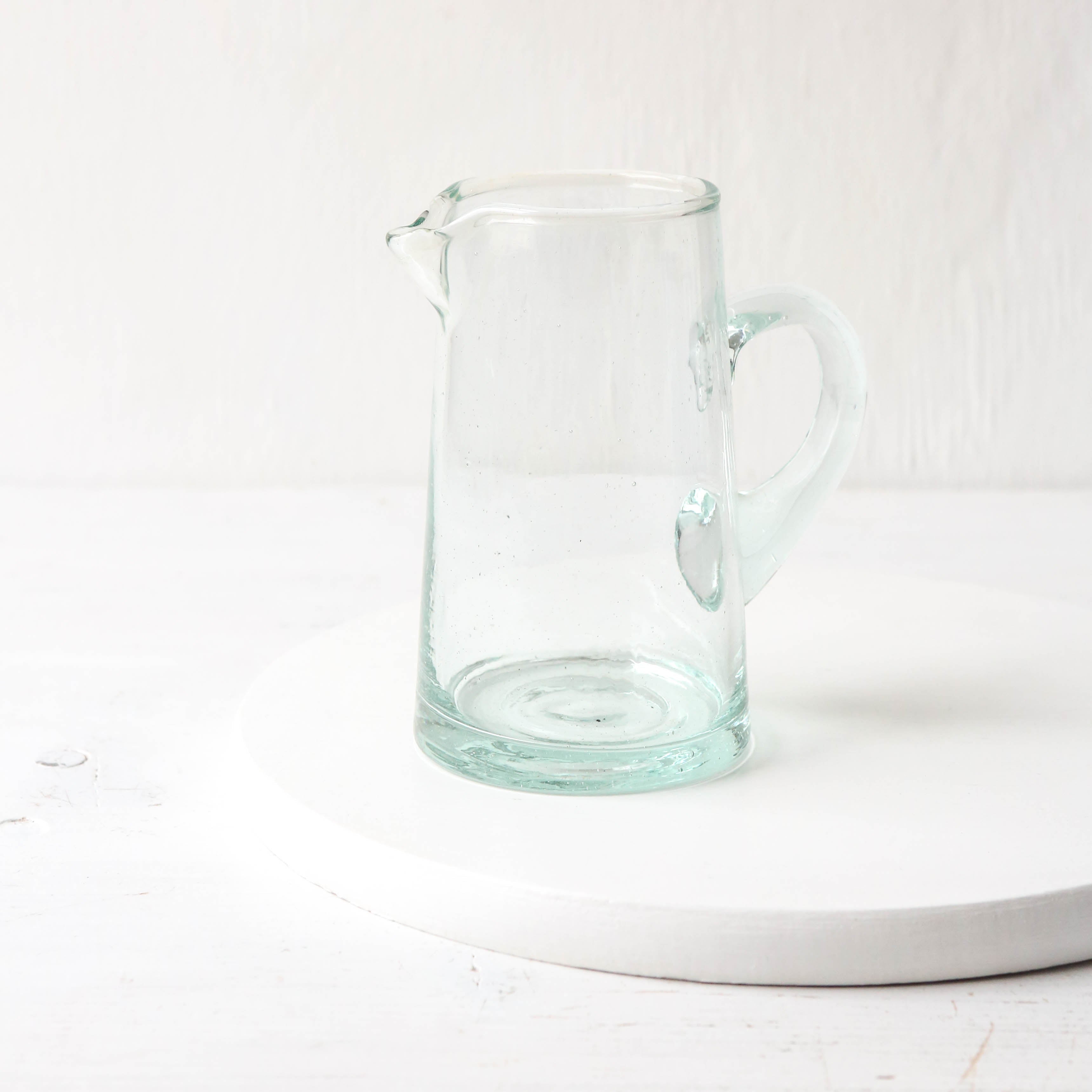 Handmade Recycled Glass Petit Jug – Berylune