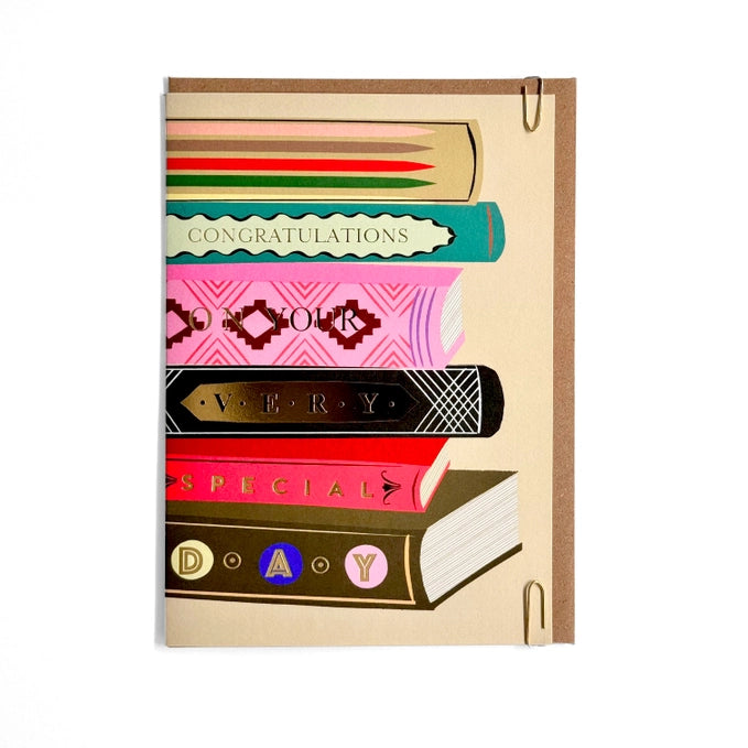 Library 'Congratulations' Card – Berylune
