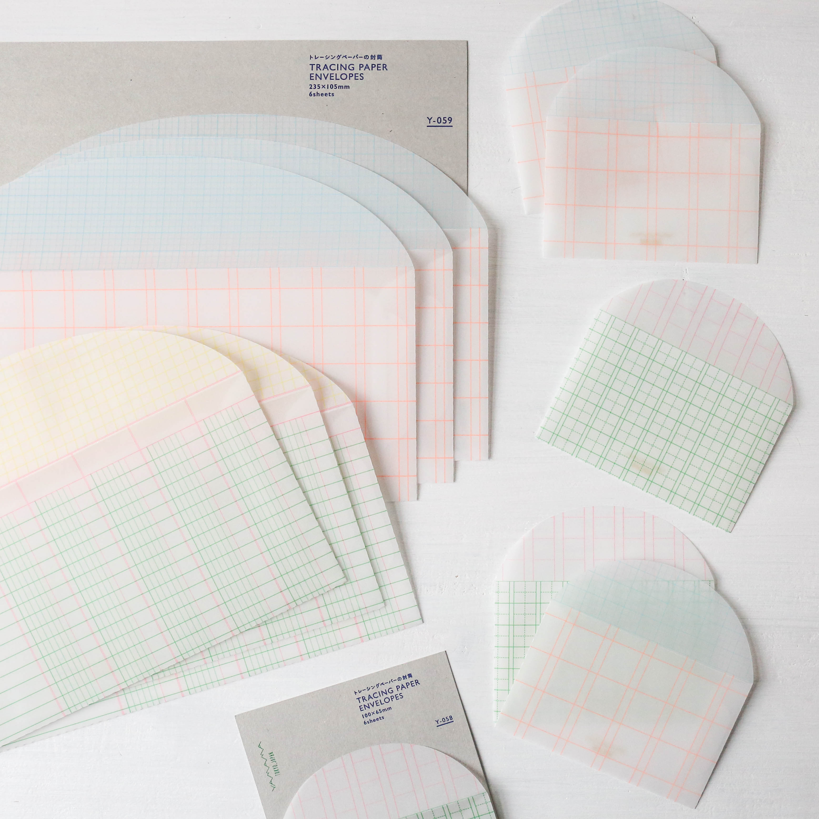 Tracing Paper Envelope Set of 6 by Yamama – Berylune