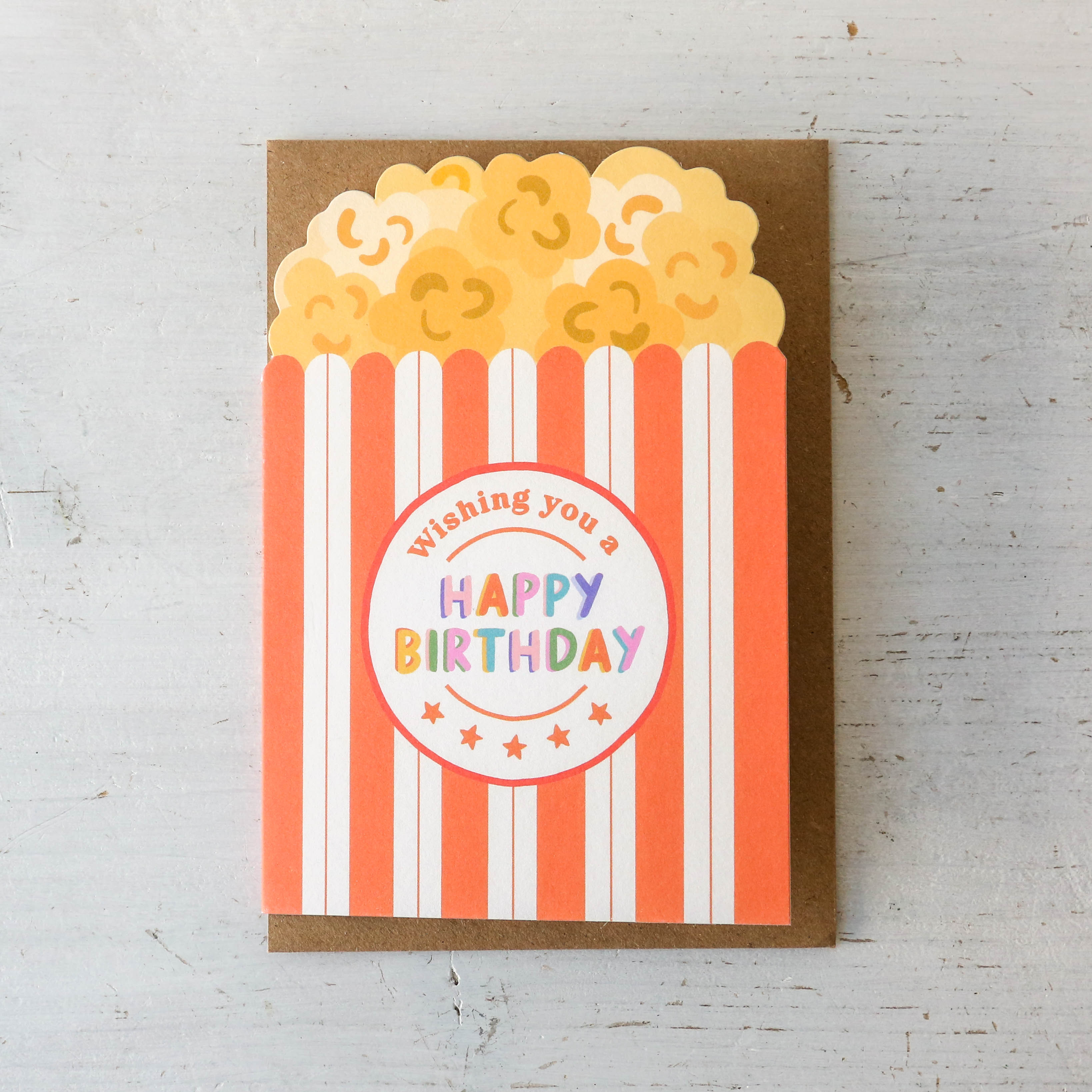 Popcorn Birthday Card – Berylune