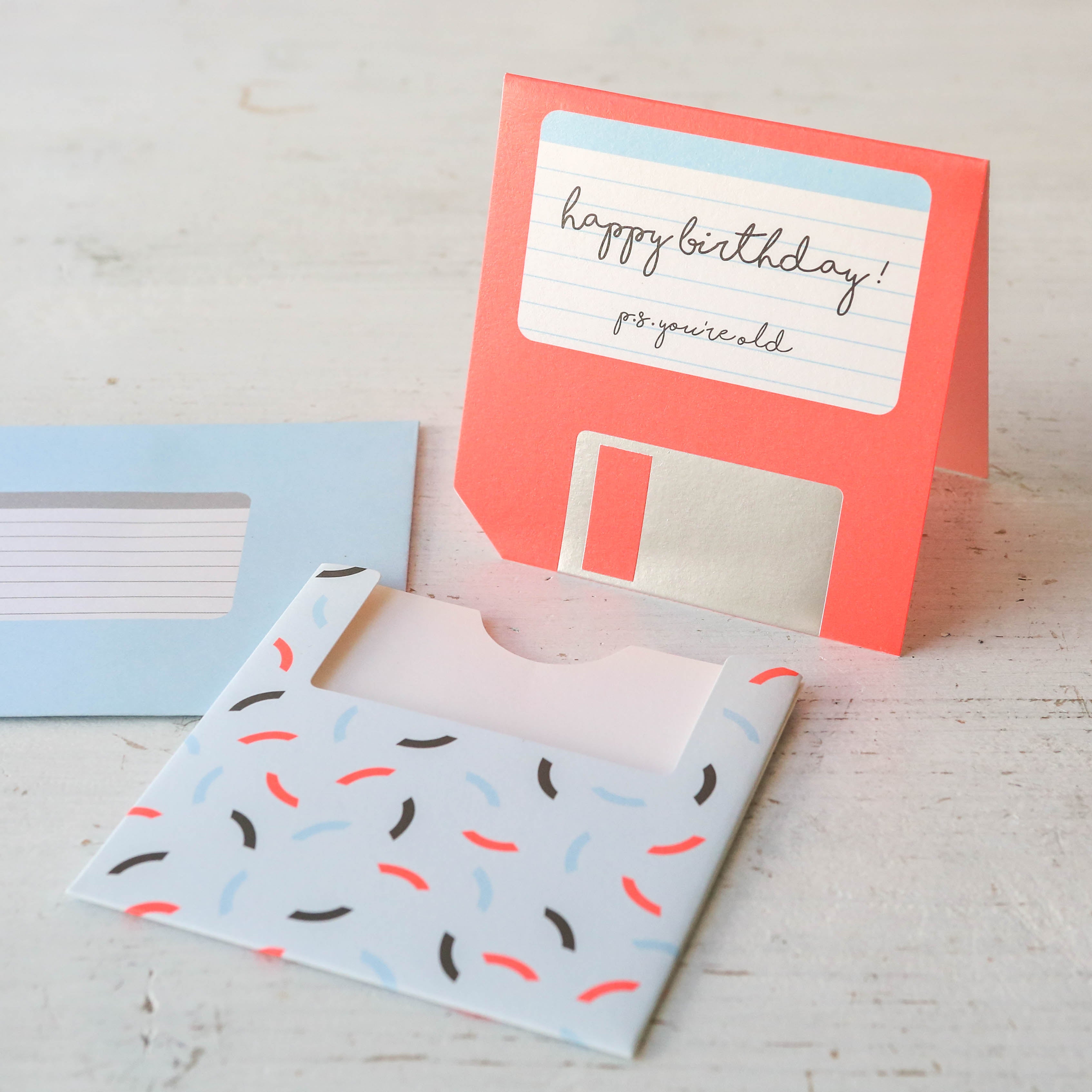 Floppy Disk Pop-Up Card – Berylune