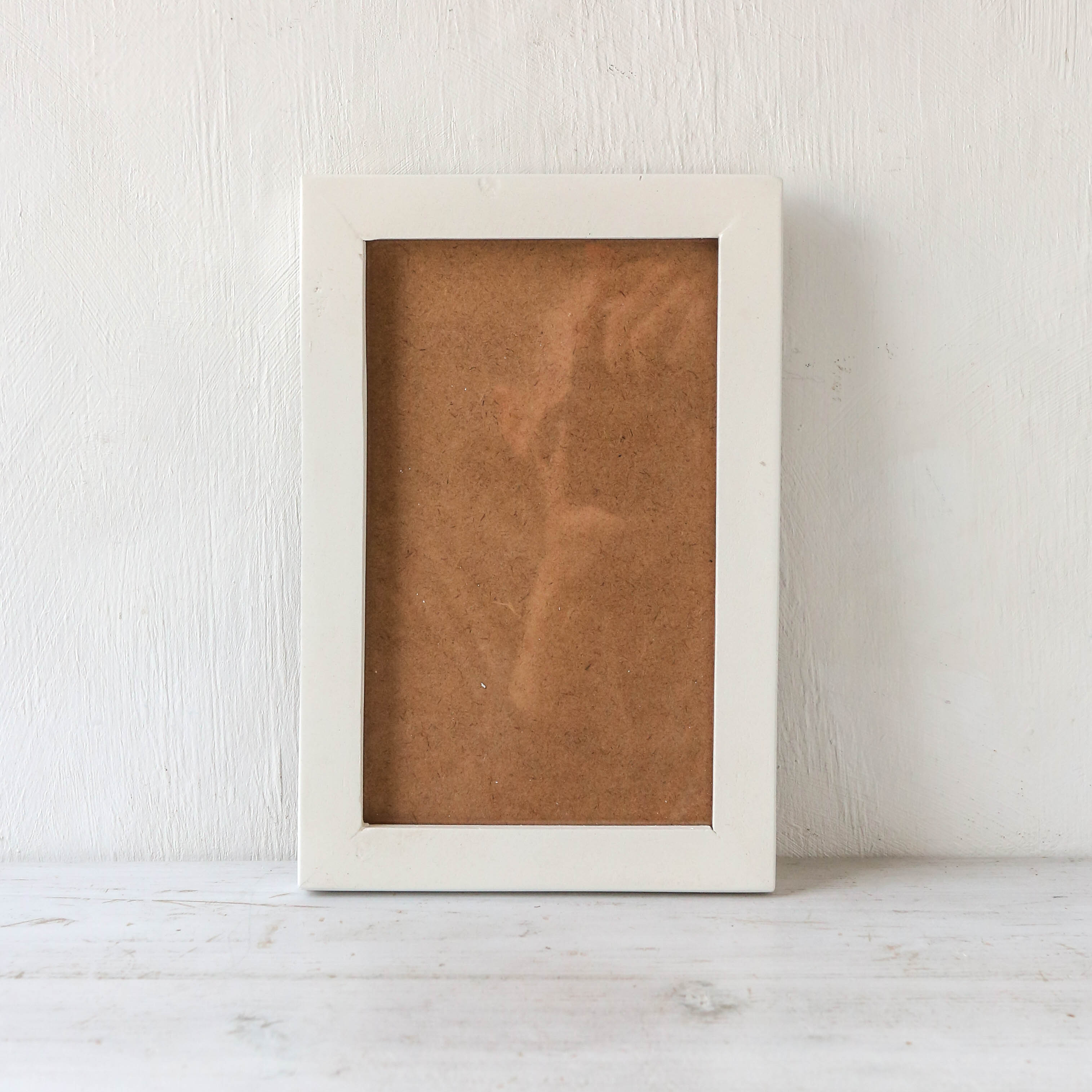 White Reclaimed Wood Photo Frame - Small Rectangle – Berylune
