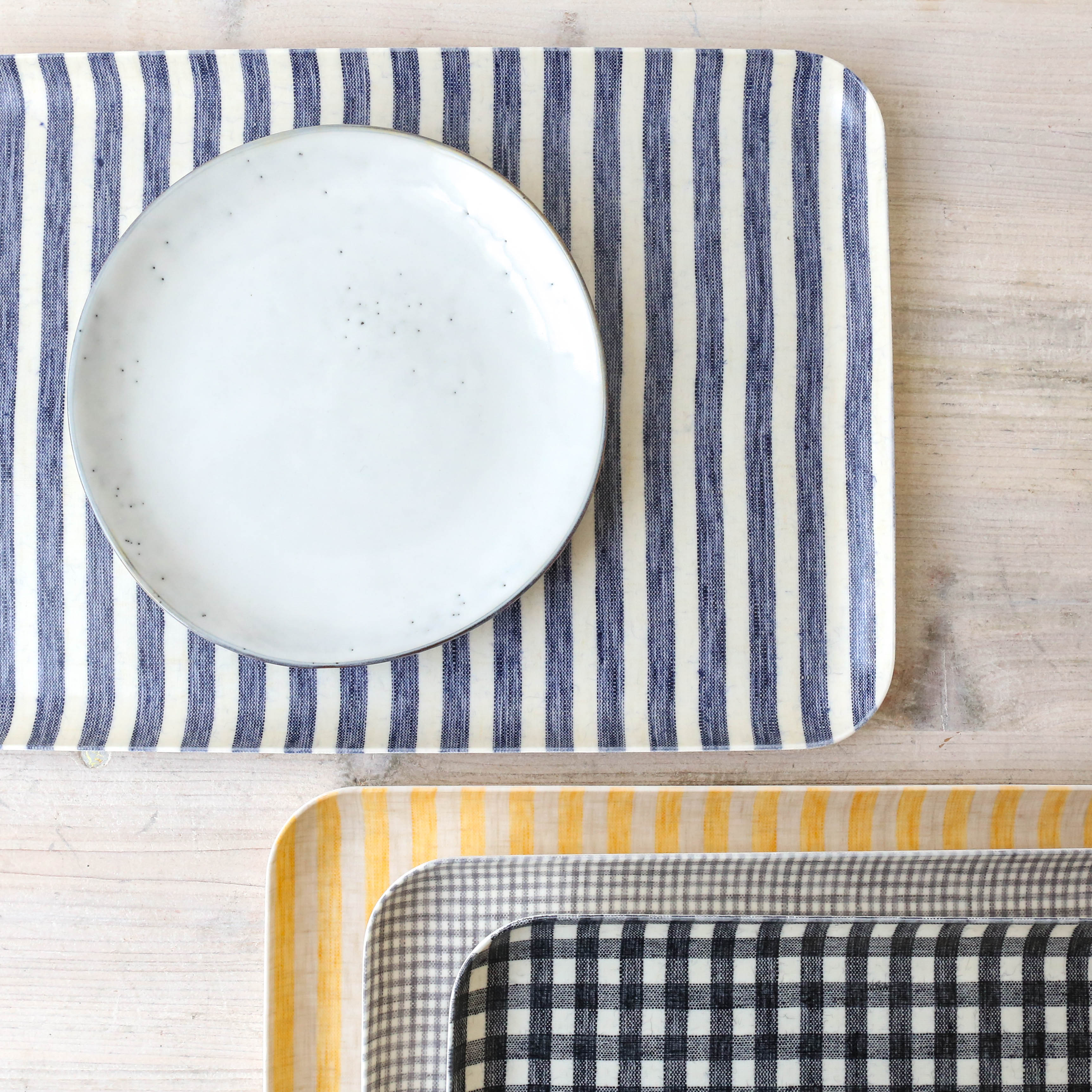 Coated Linen Tray - Large – Berylune