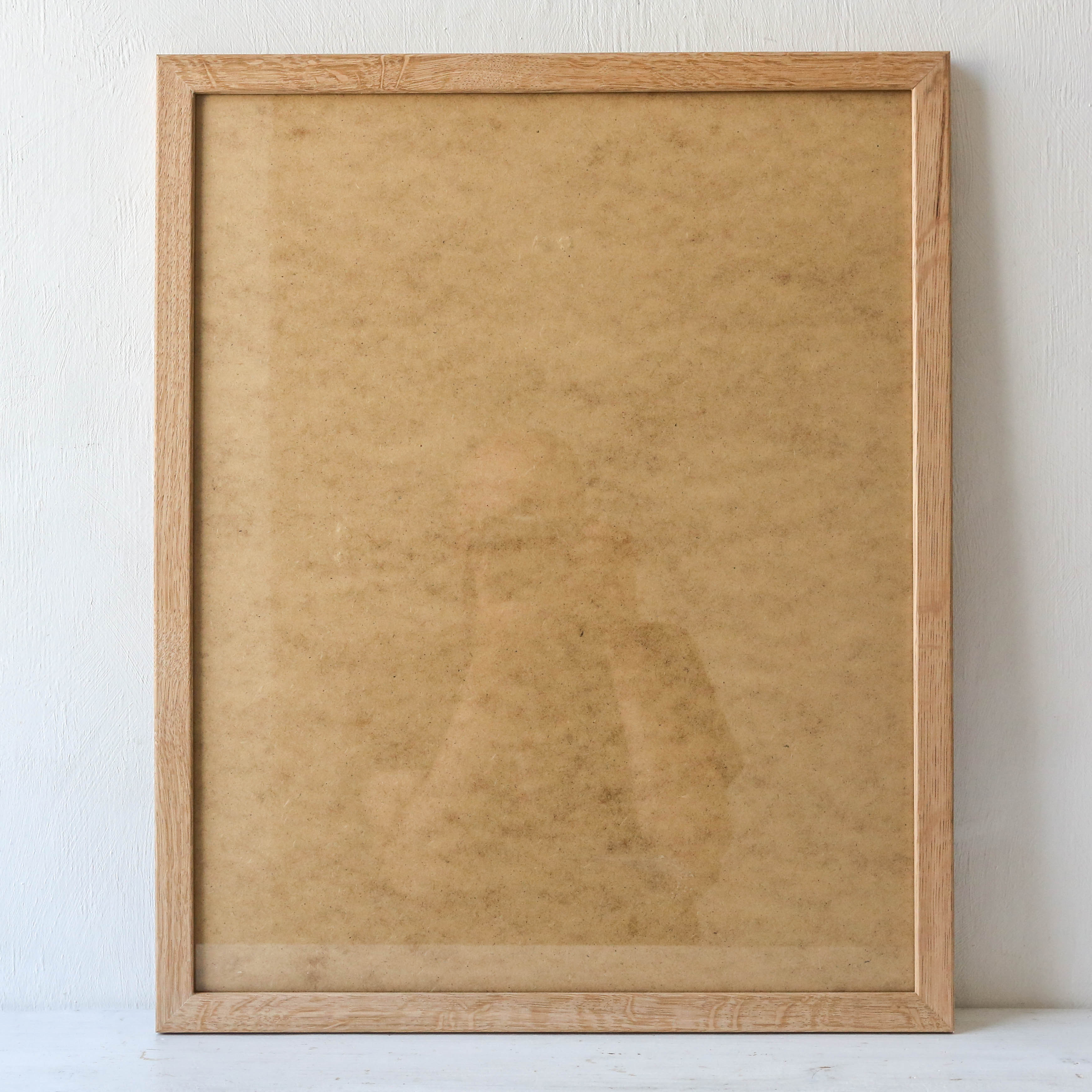 Solid Oak Wood Frame with Glass - 50 x 40cm – Berylune