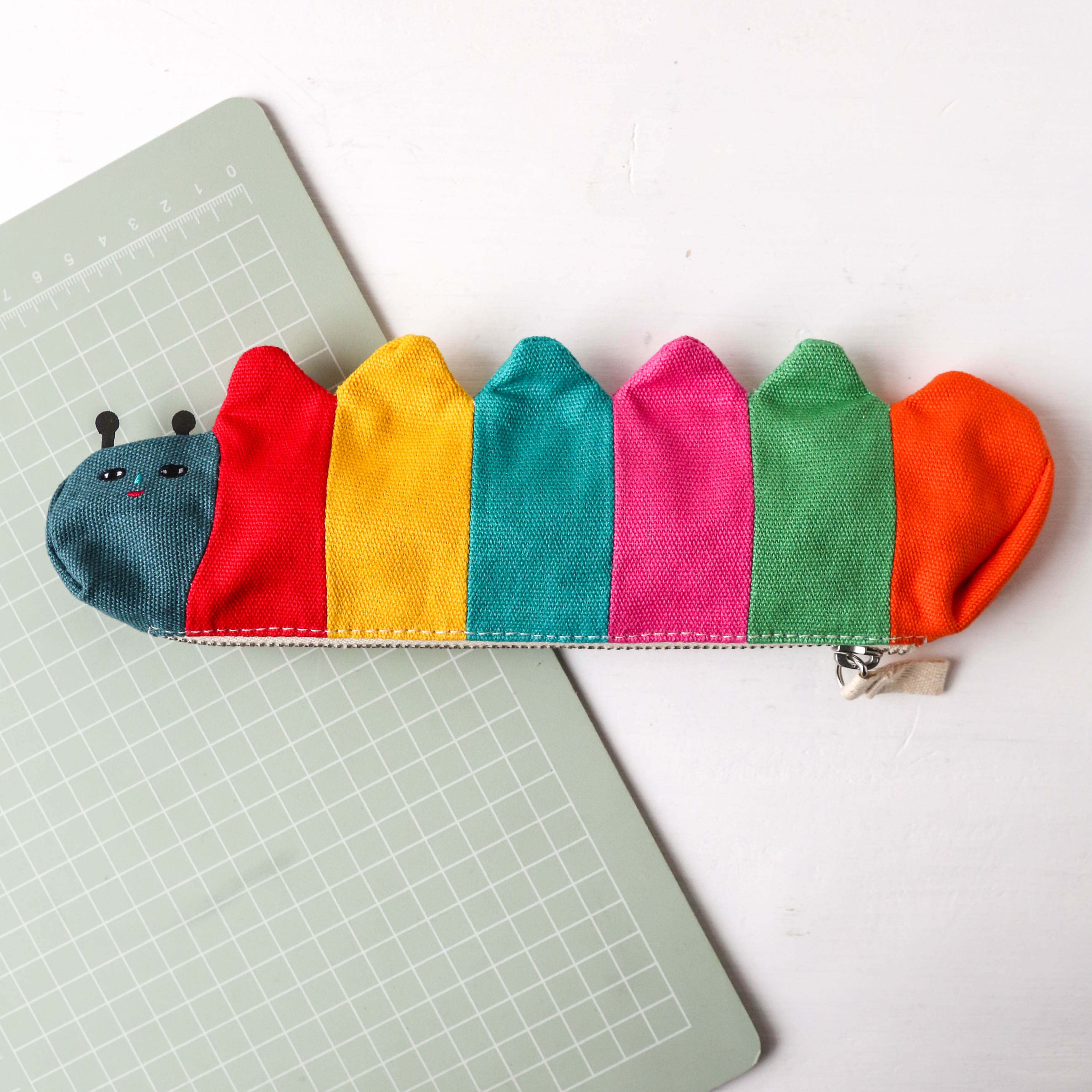 Casey Caterpillar - Donna Wilson Pencil Case – Berylune