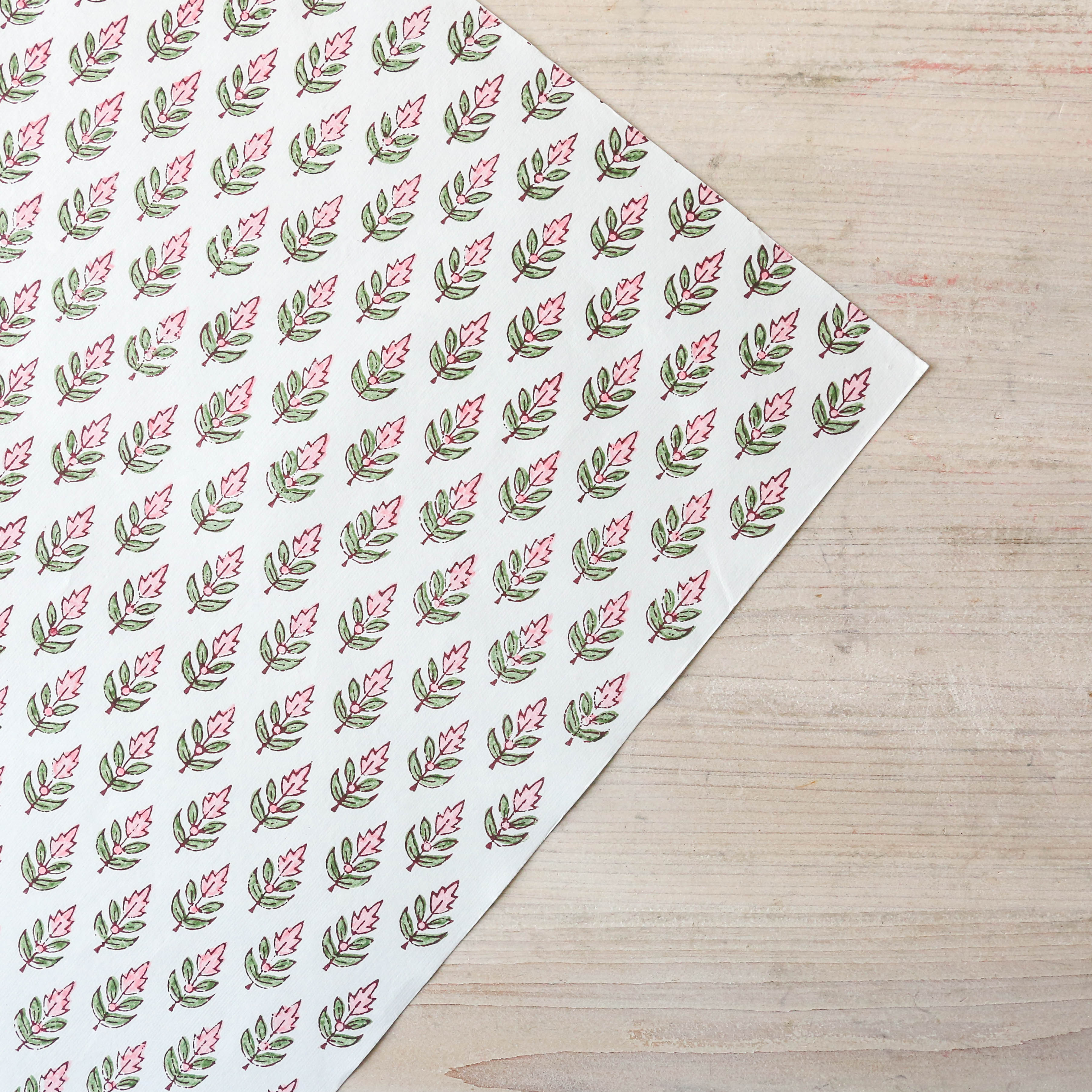 Hand Block Printed Wrap - Buti Blush – Berylune