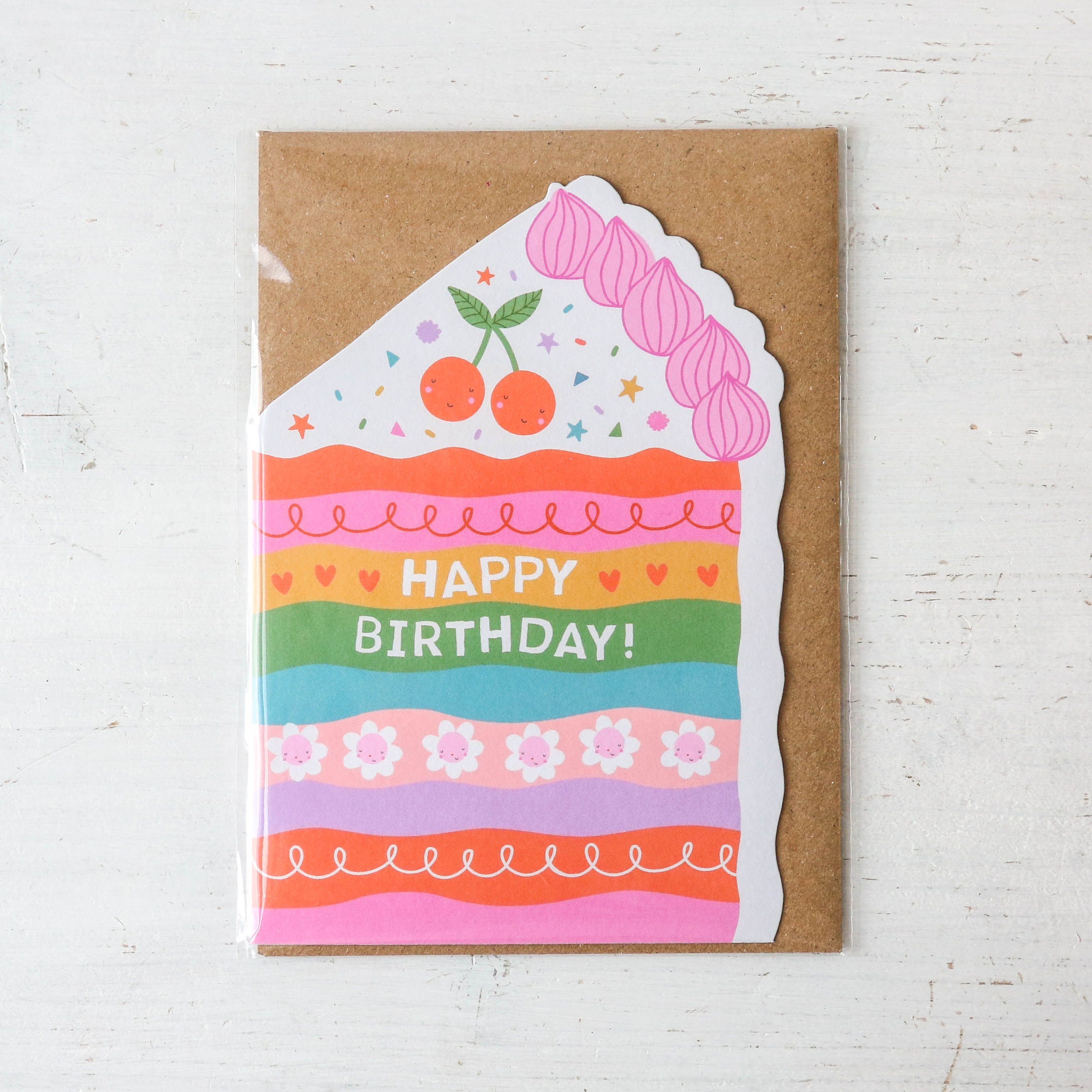 Cake Die Cut Birthday Card – Berylune