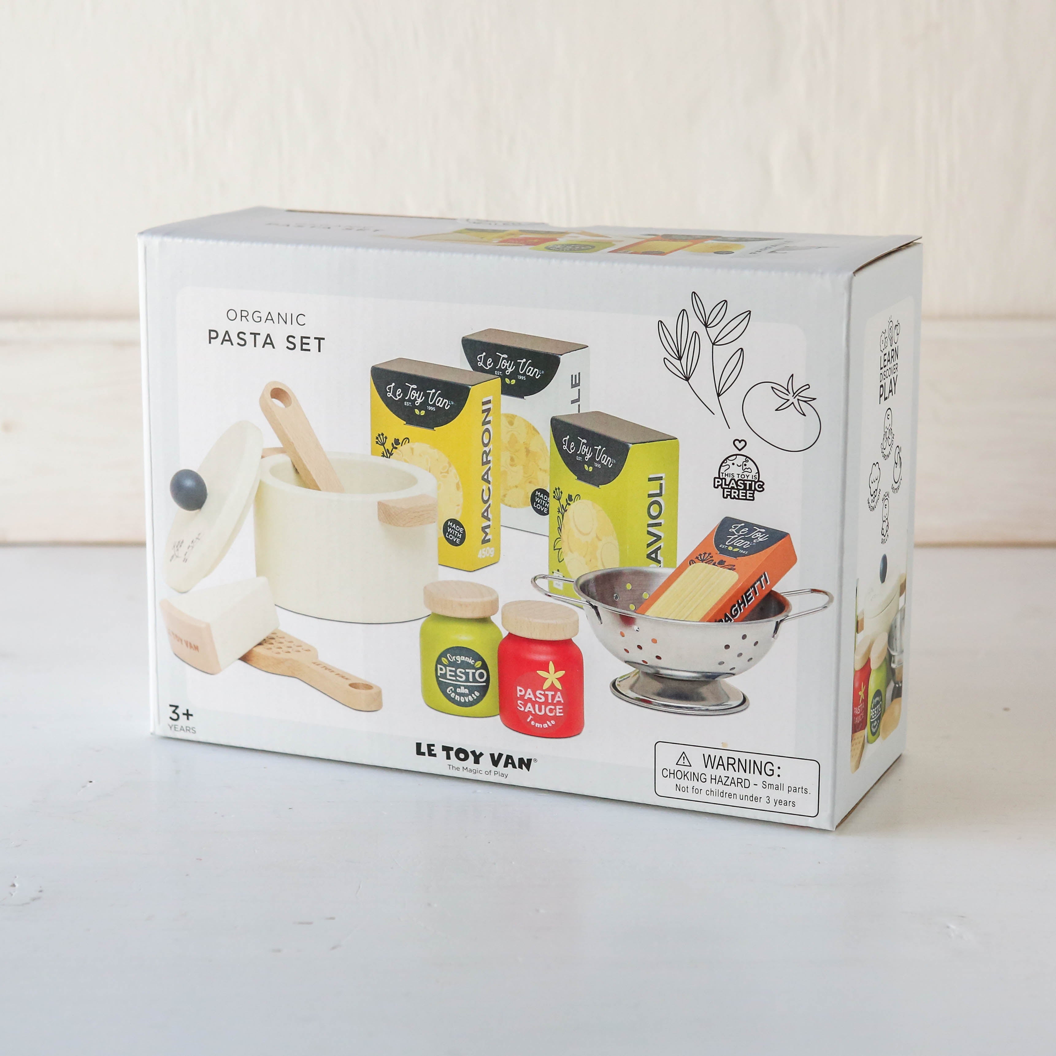 Wooden Organic Pasta Set – Berylune