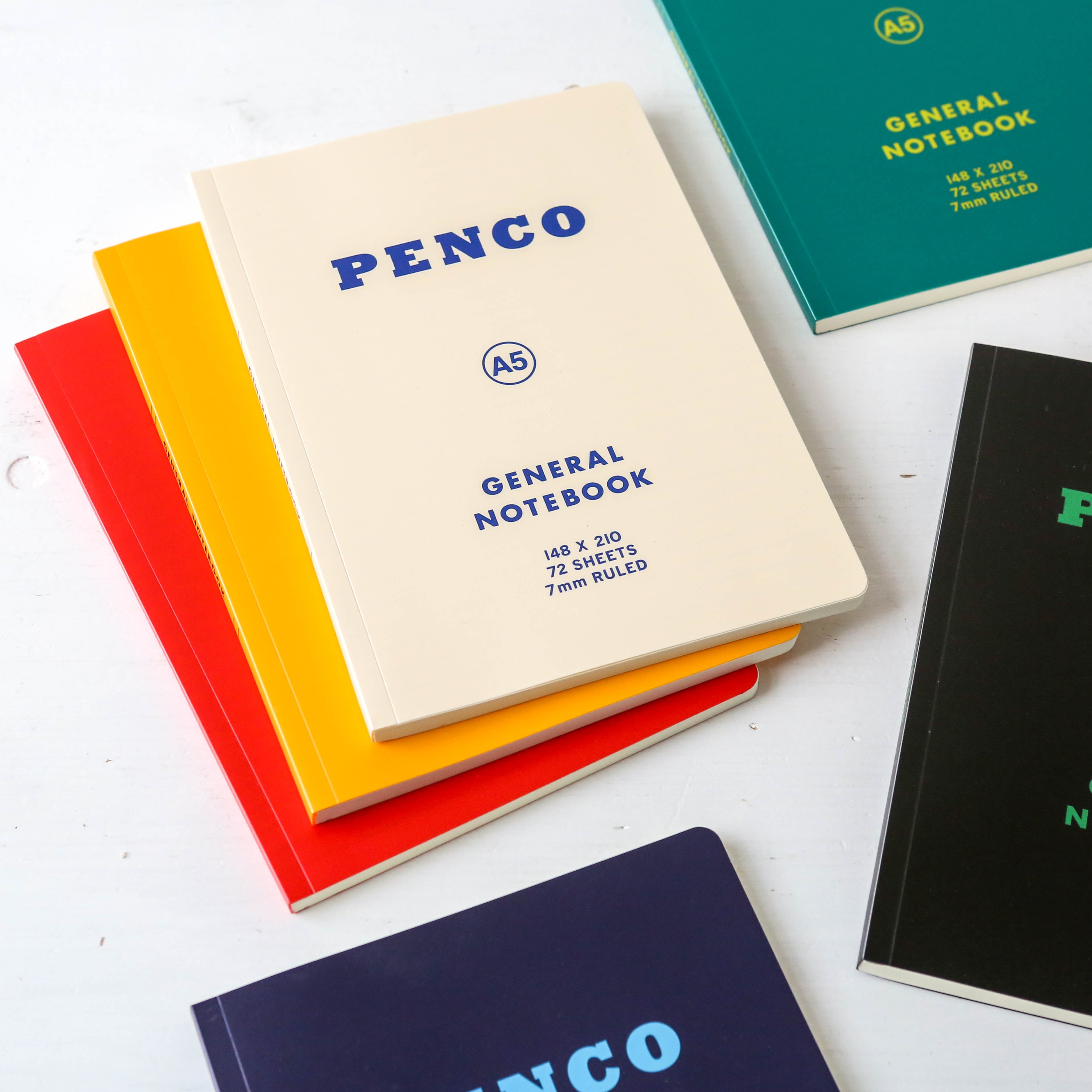 Hightide Penco Soft Cover A5 Notebook - Ruled – Berylune