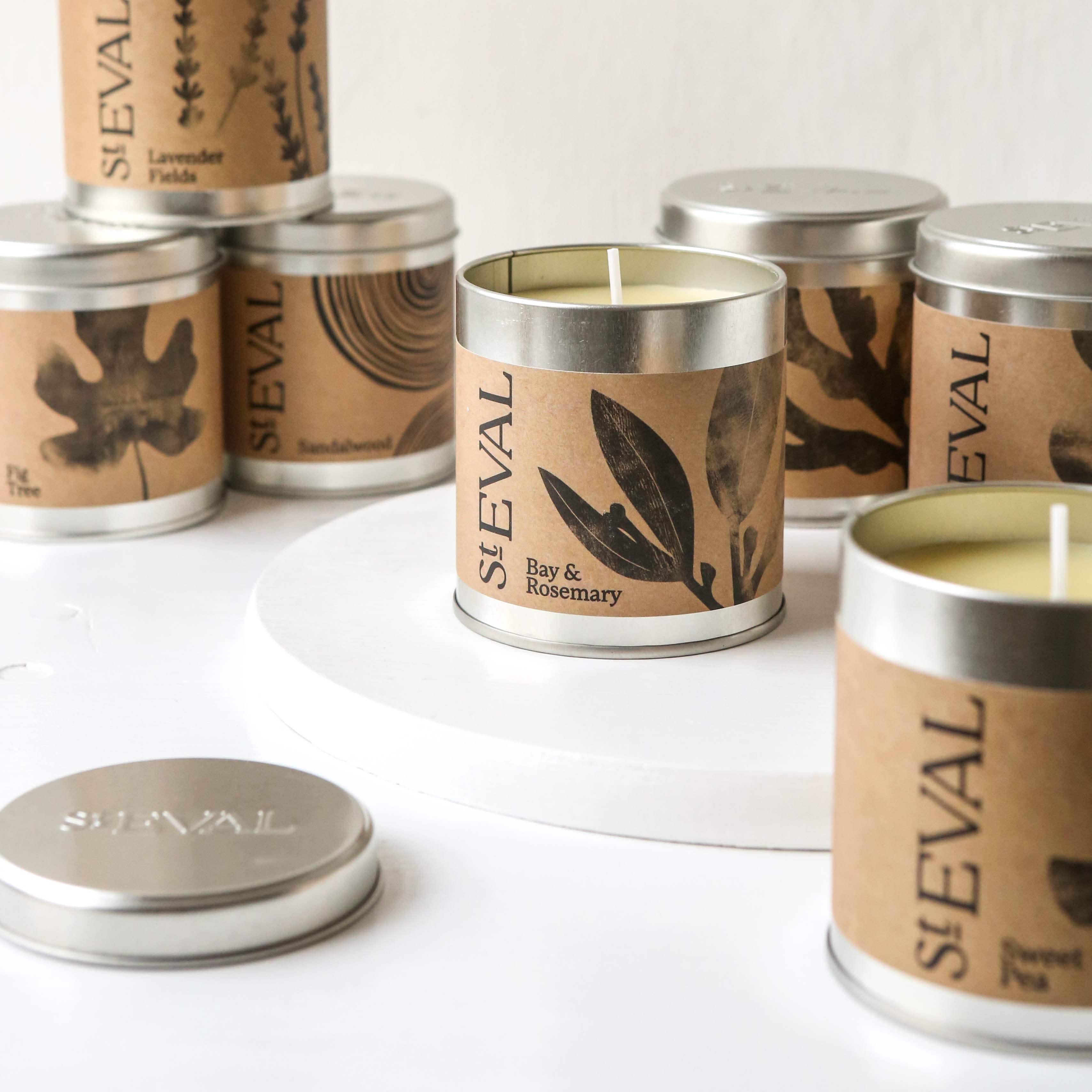 St. Eval Scented Candle Tin – Berylune