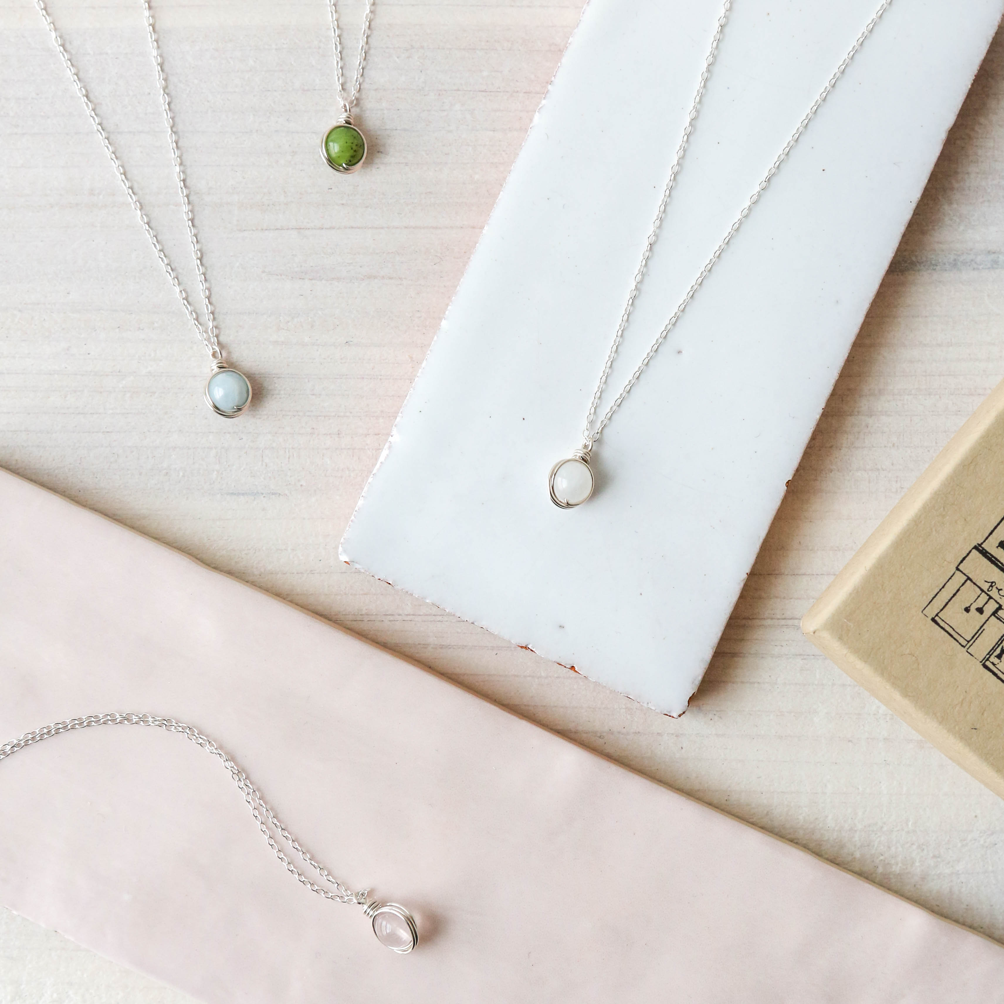 Eva Necklace - Sterling Silver – Berylune
