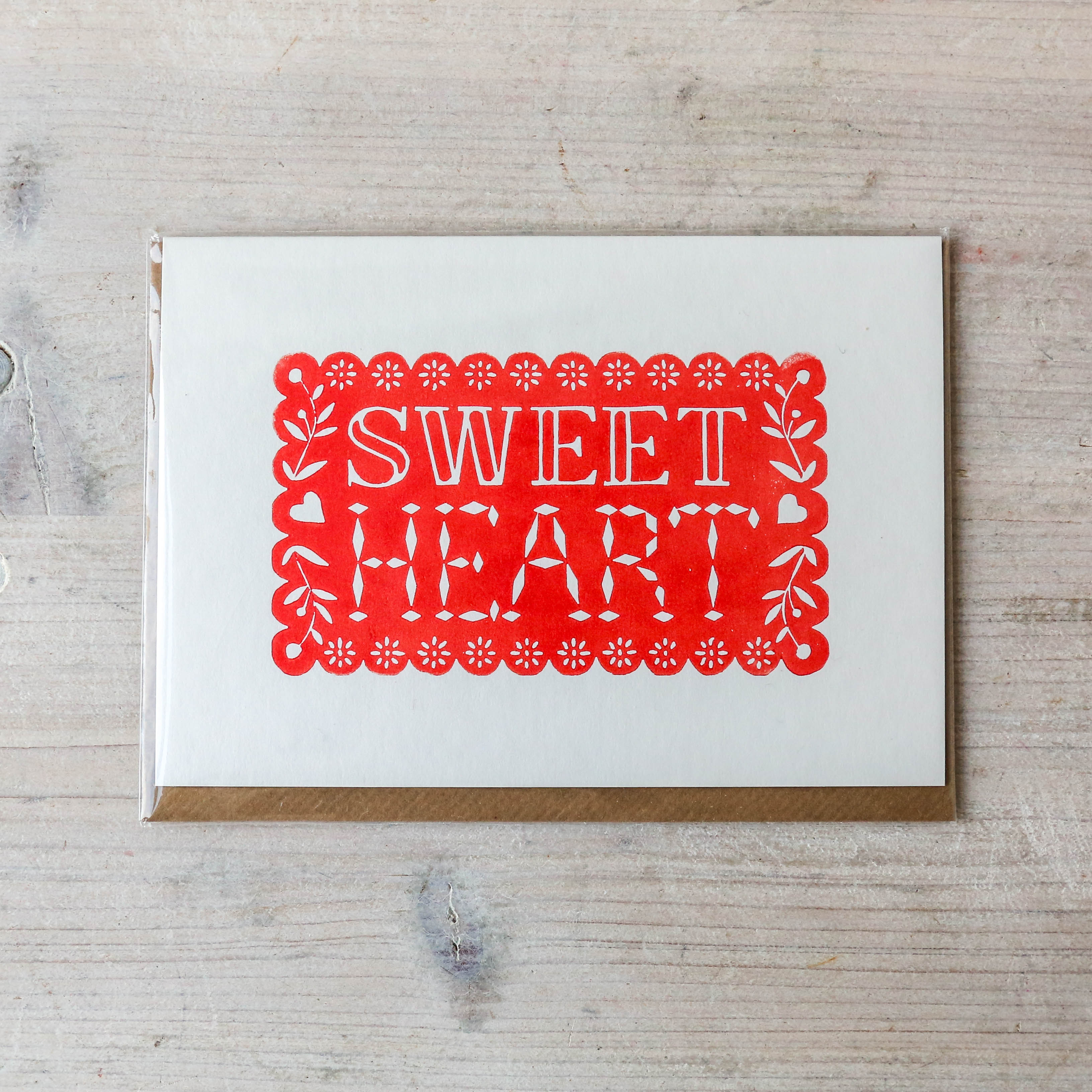 Sweet Heart Greetings Card – Berylune