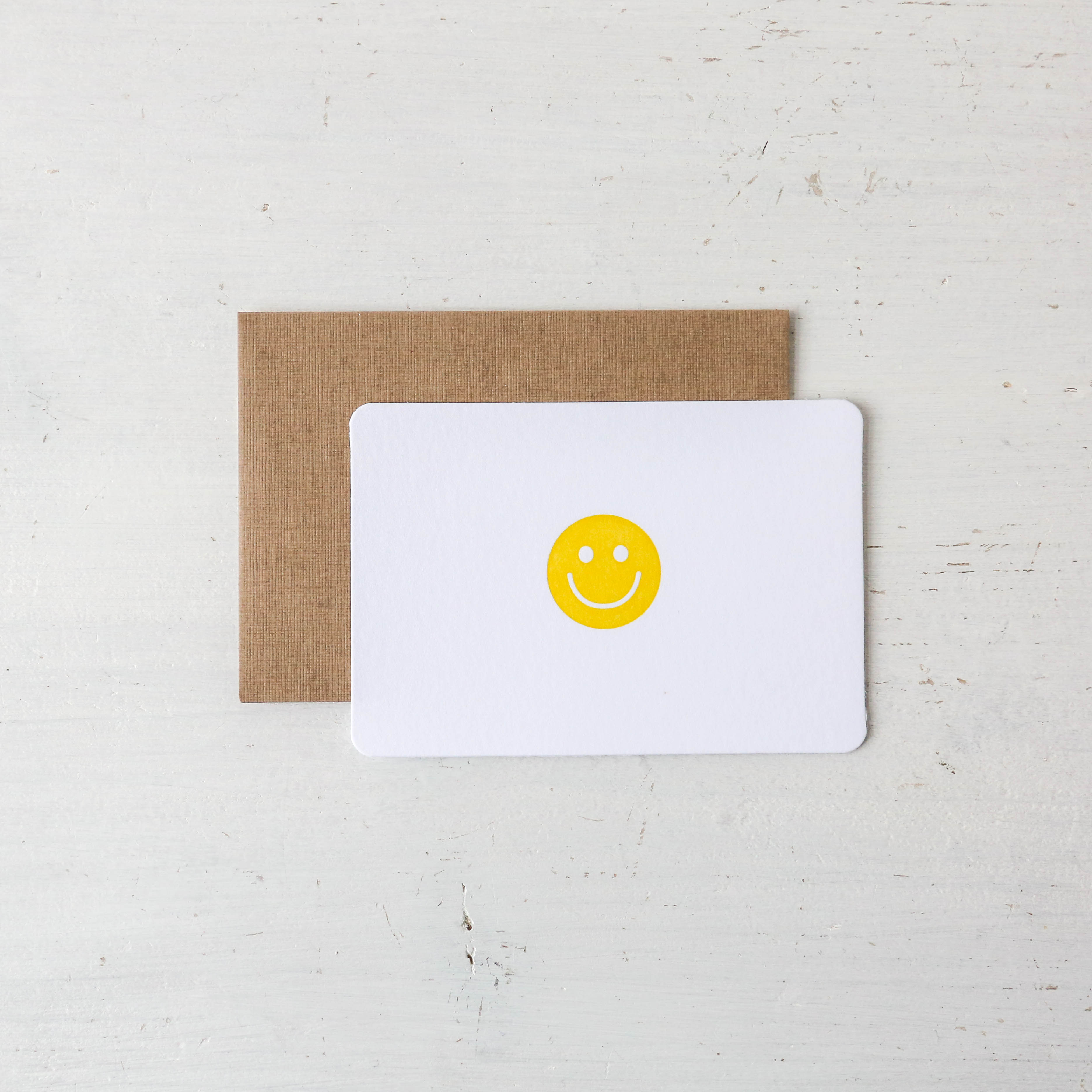 Smiley Face Mini Card – Berylune
