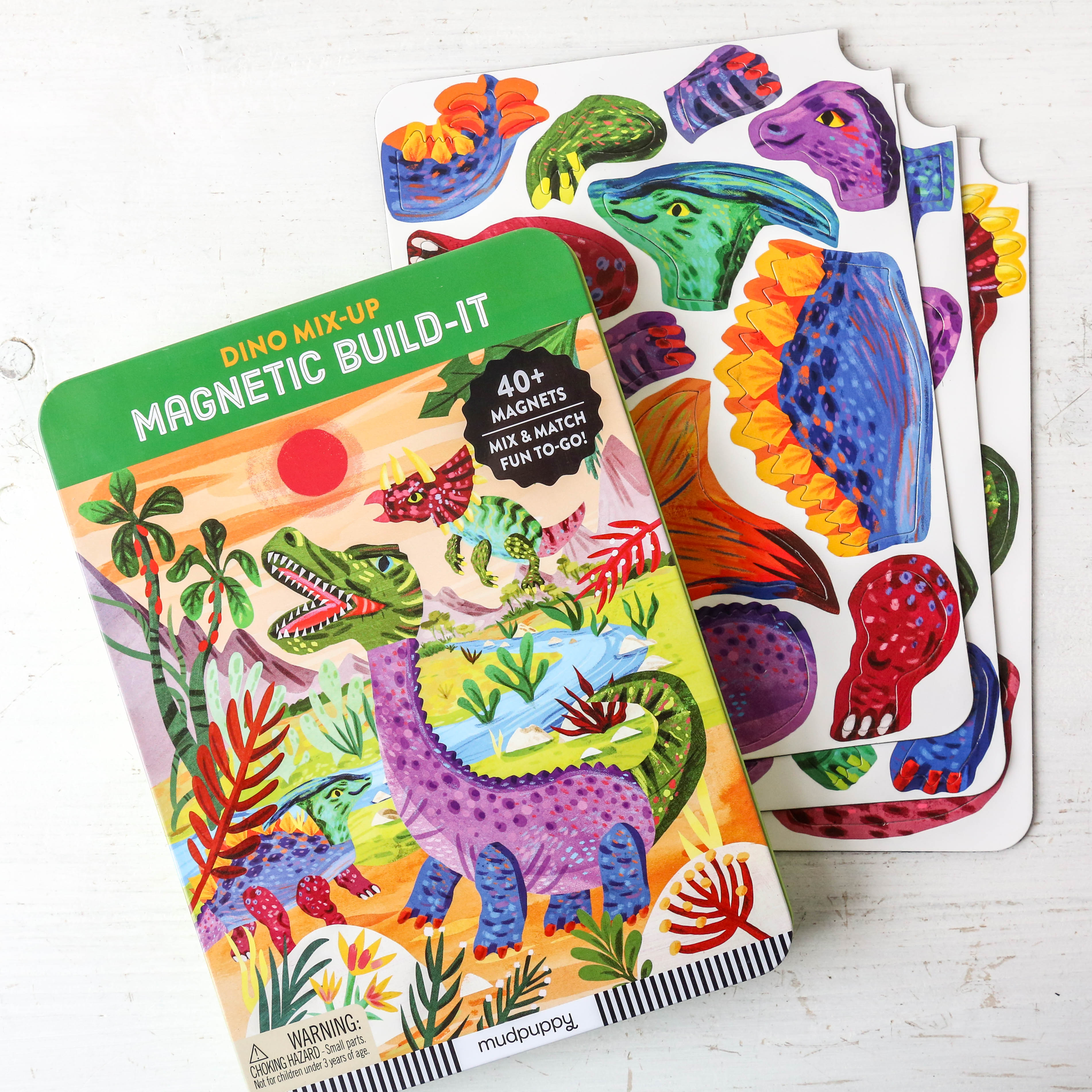 Dino Mix-Up Magnetic Build-It – Berylune