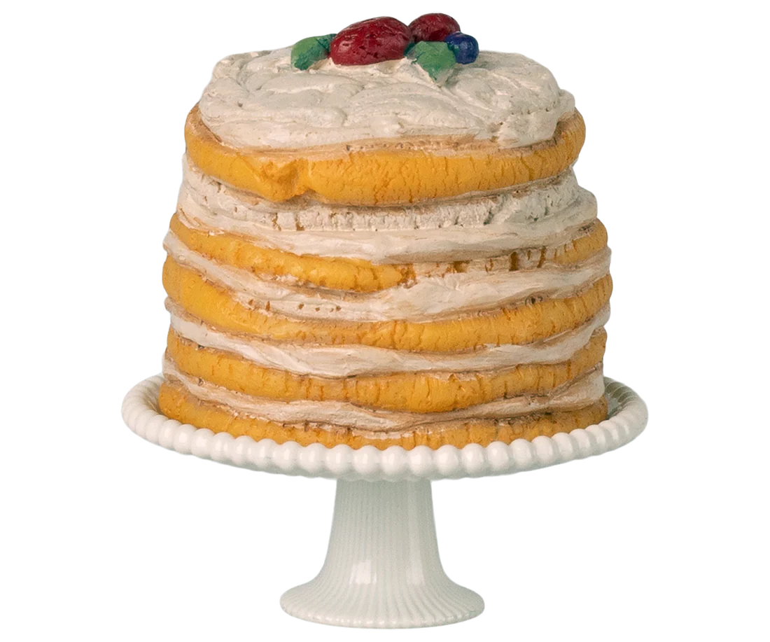 Maileg Mouse Party Cake & Cake Stand – Berylune