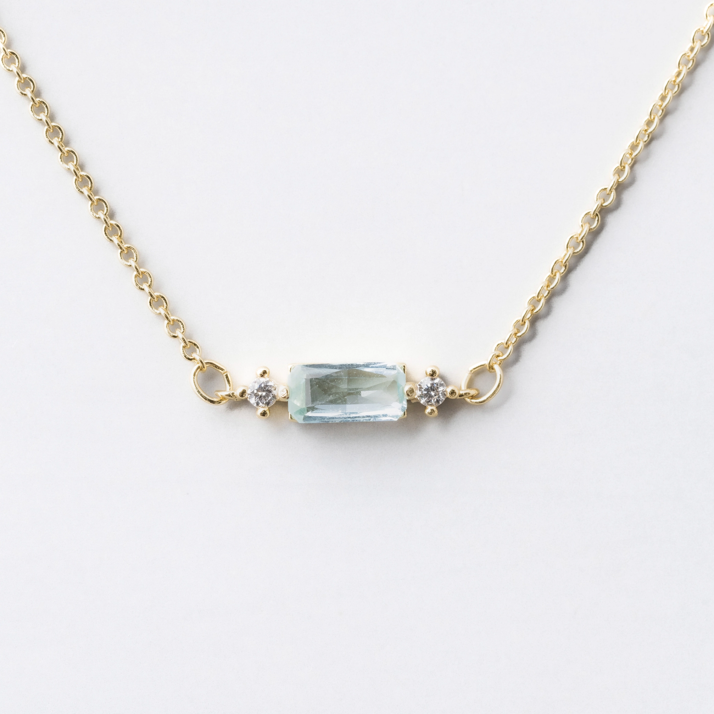 Blue Topaz 'Jane' Necklace – Berylune