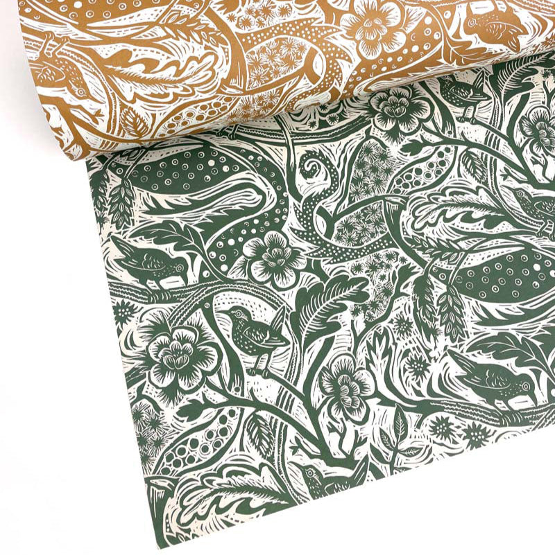 Wren Double Sided Wrapping Paper – Berylune