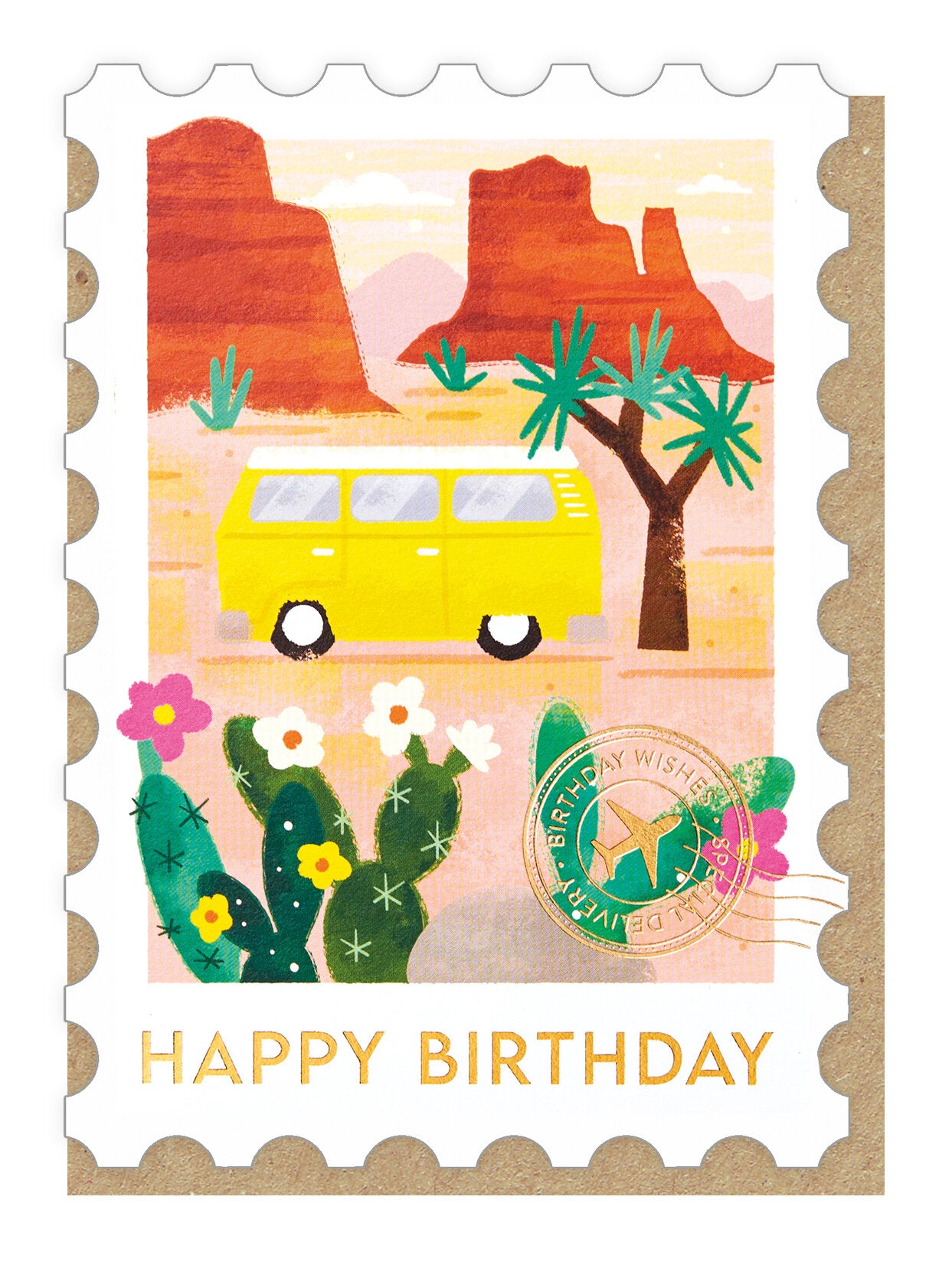 Joshua Tree Stamp Card – Berylune