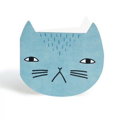 Donna Wilson Cat Die-Cut Card – Berylune