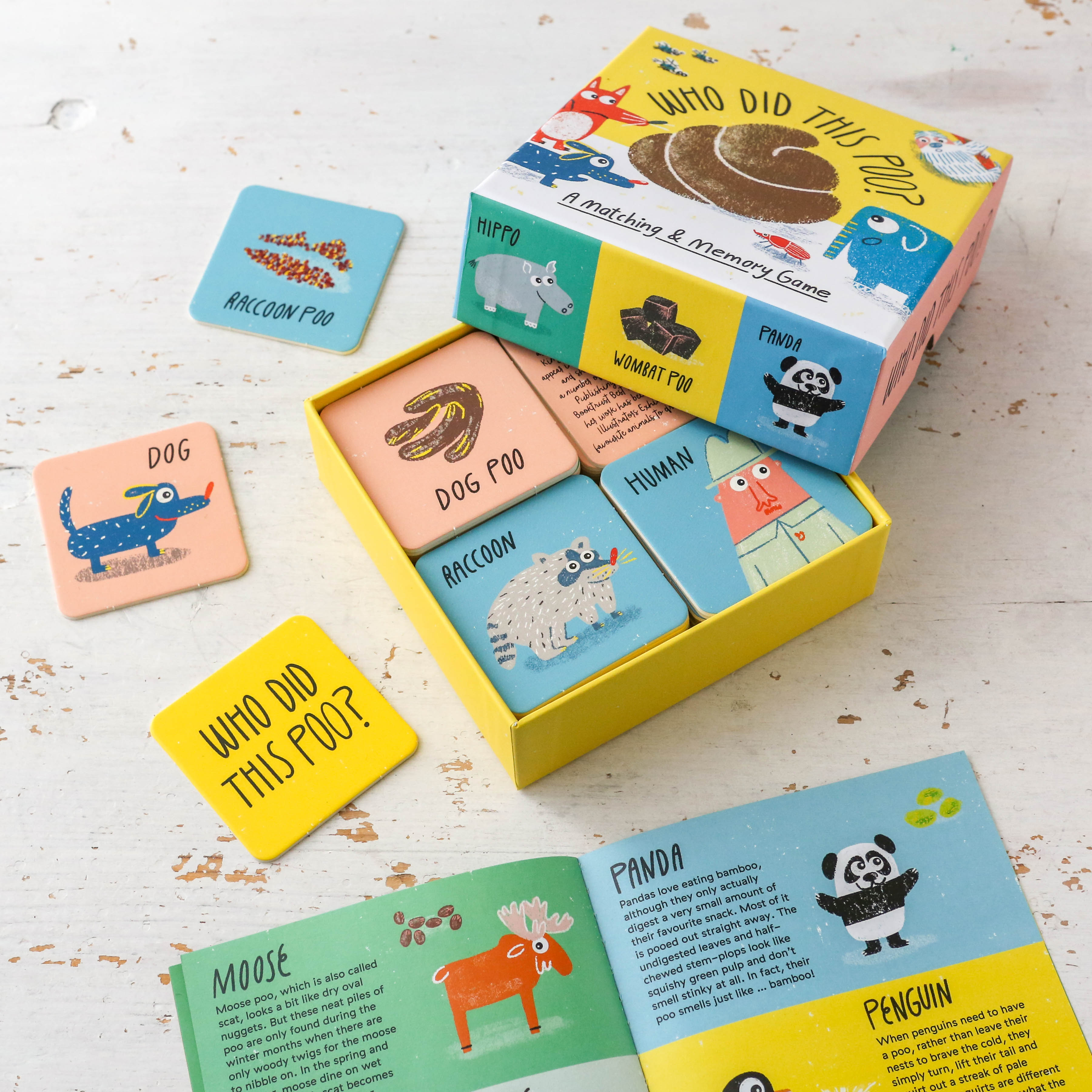 Who Did This Poo?: A Matching & Memory Game – Berylune