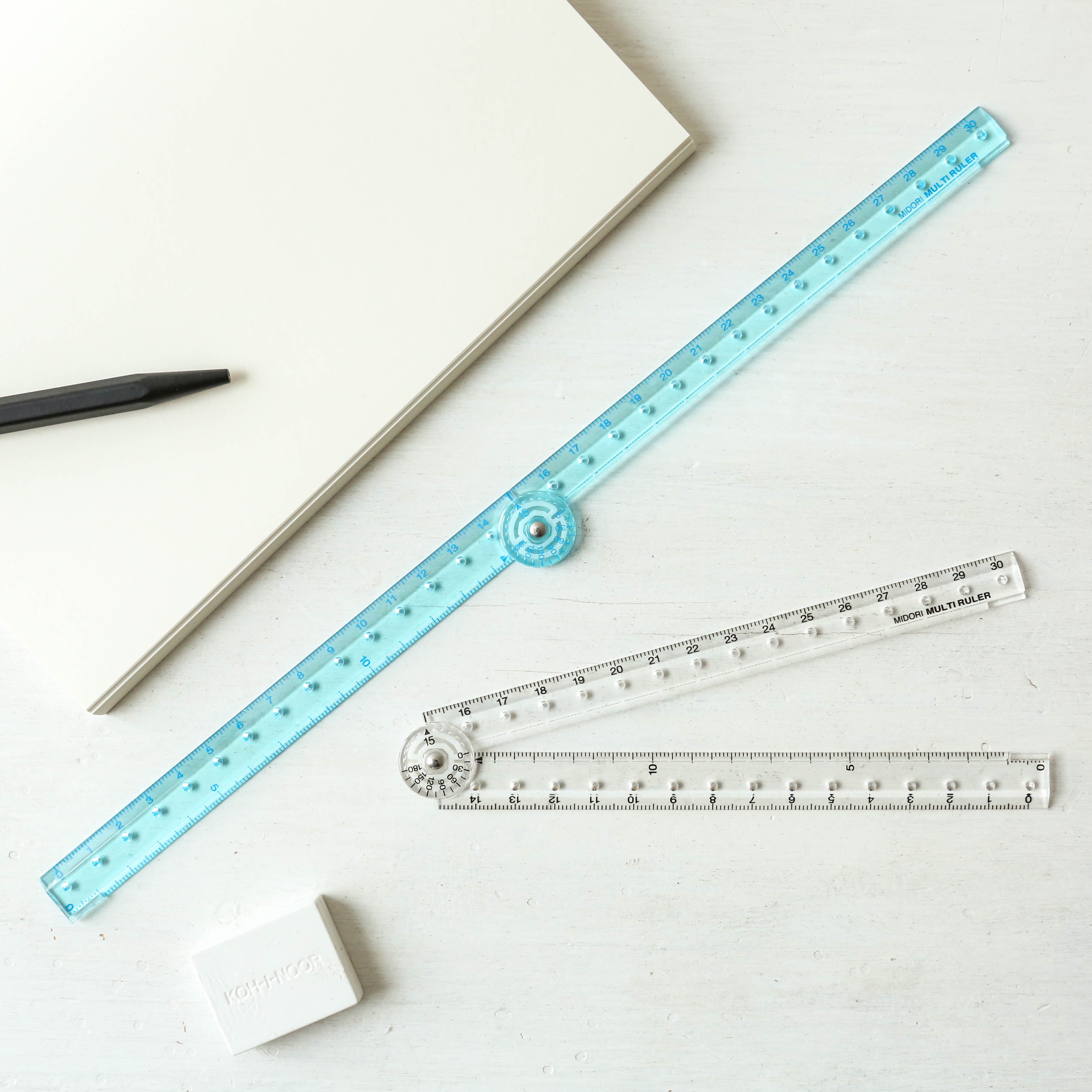 Midori Folding Multi Ruler - 30cm – Berylune