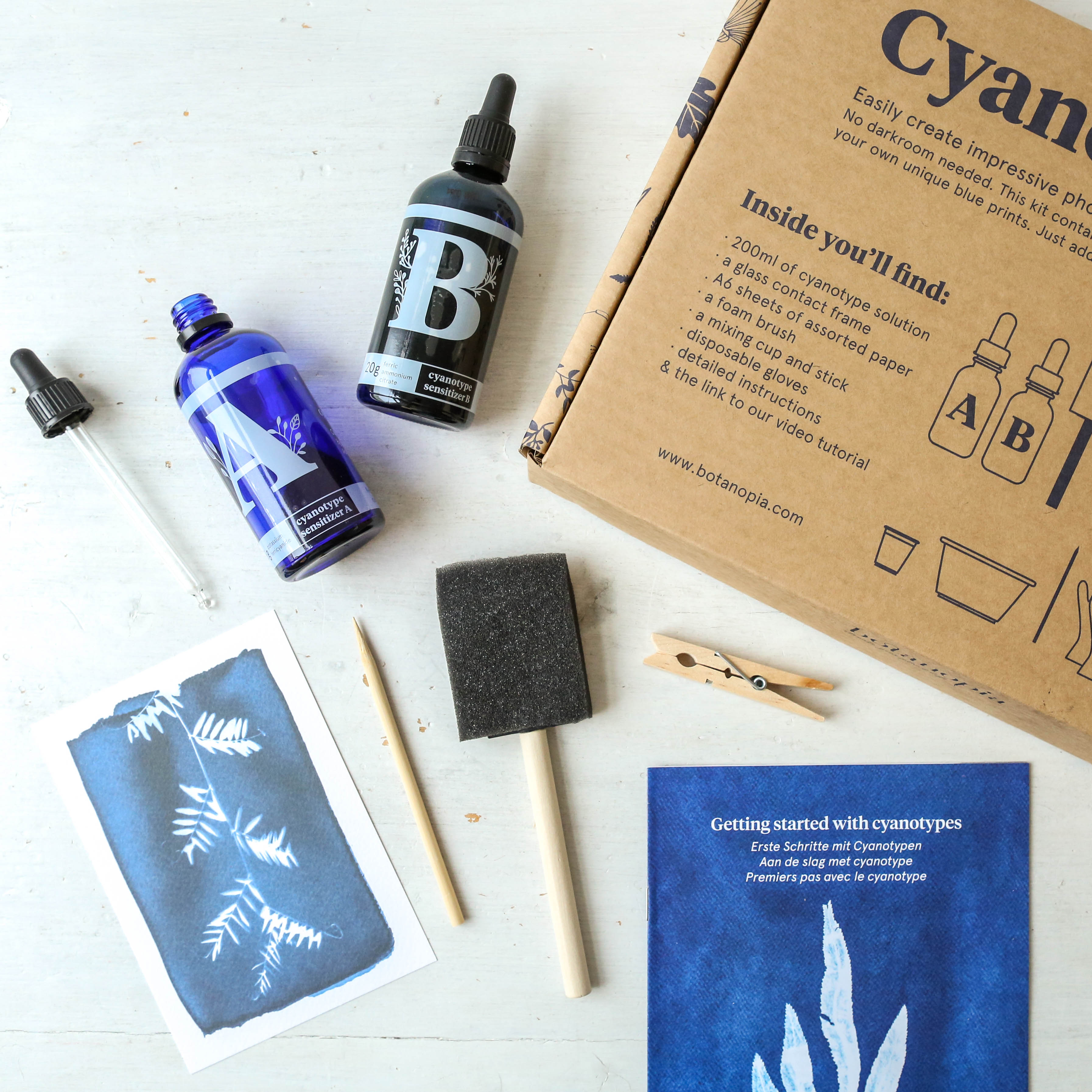 Cyanotype Kit – DIY kit to create your own gorgeous prints – Berylune