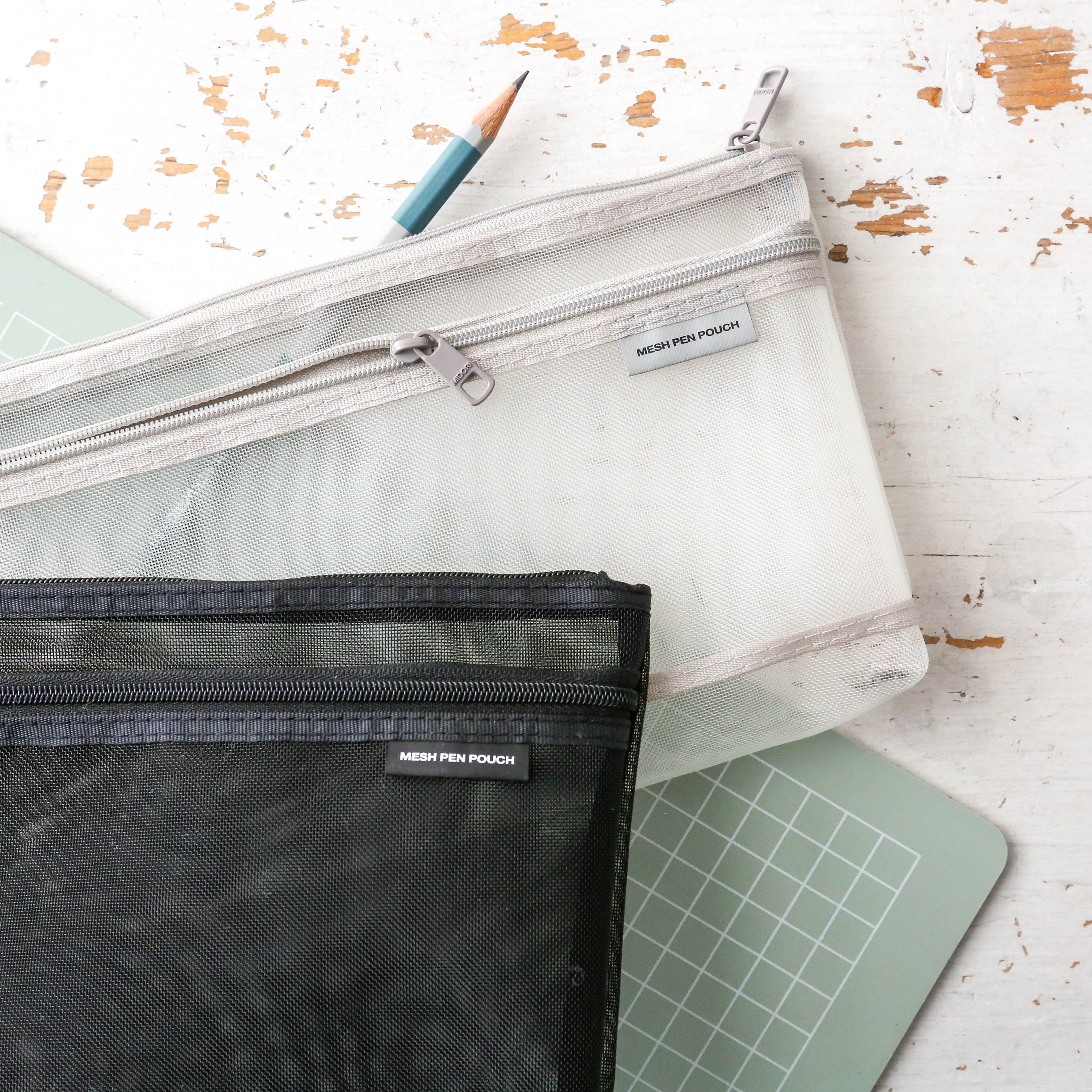Mesh Pen Pouch by Midori – Berylune
