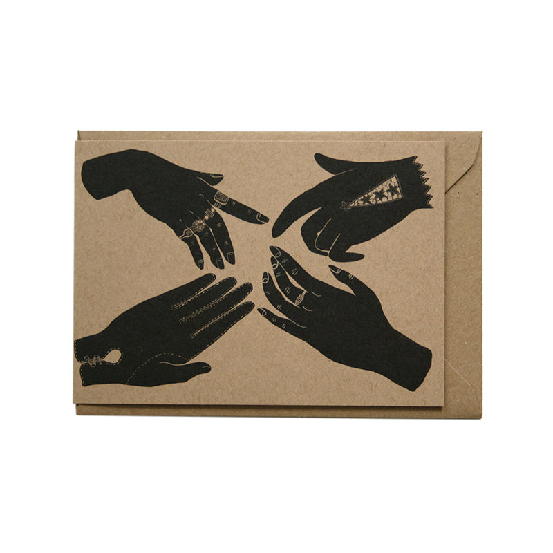 Four Hands Greetings Card – Berylune